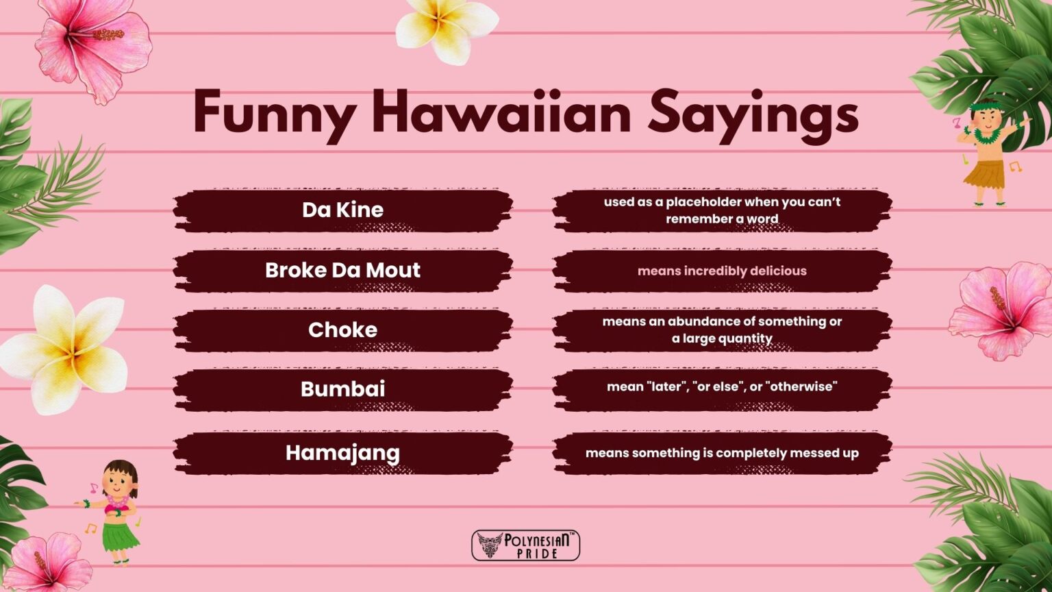 30 Funny Hawaiian Sayings With Meanings & Examples