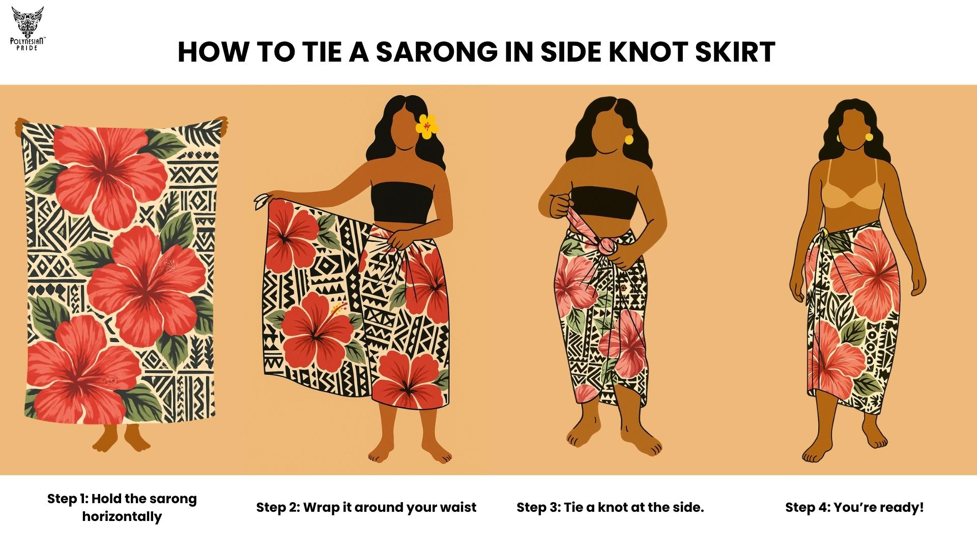 How to Wear a Sarong? 15+ Easy Ways for Trendy Looks - Polynesian Pride ...